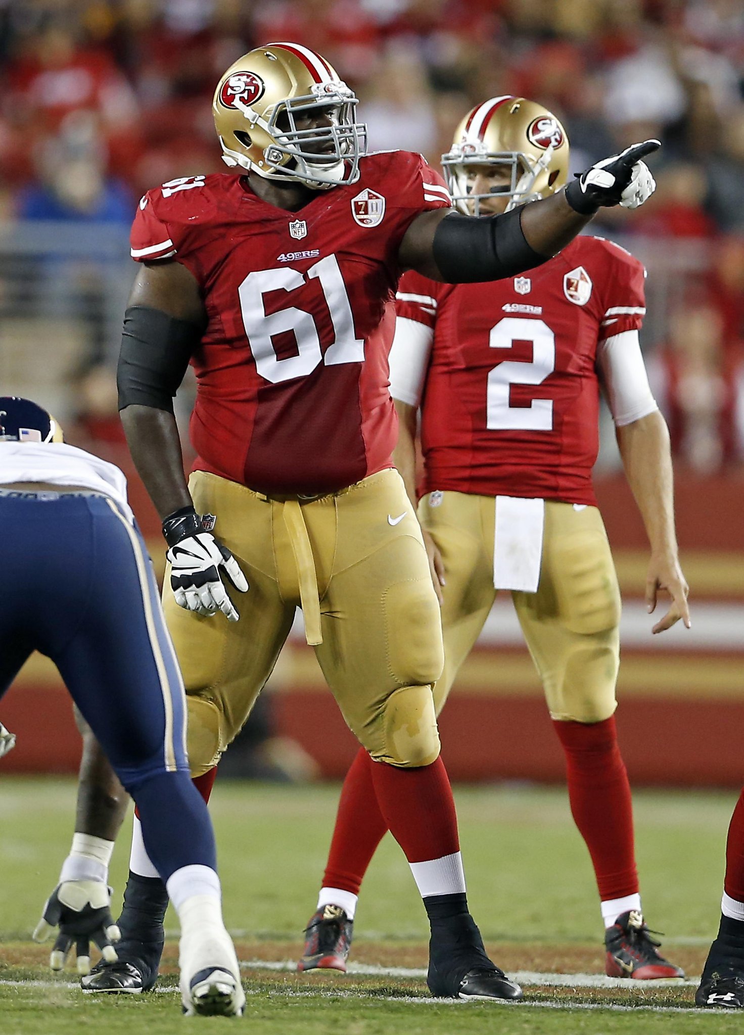 49ers guard Andrew Tiller says demotion ‘frustrating’