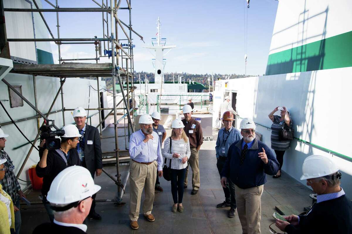 Boarding soon: State christens newest ferry, set for Bremerton run next ...