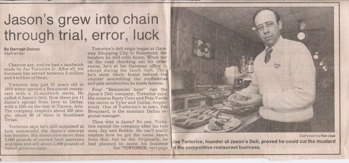 Learn all about the humble beginnings of Texas' own Jason's Deli