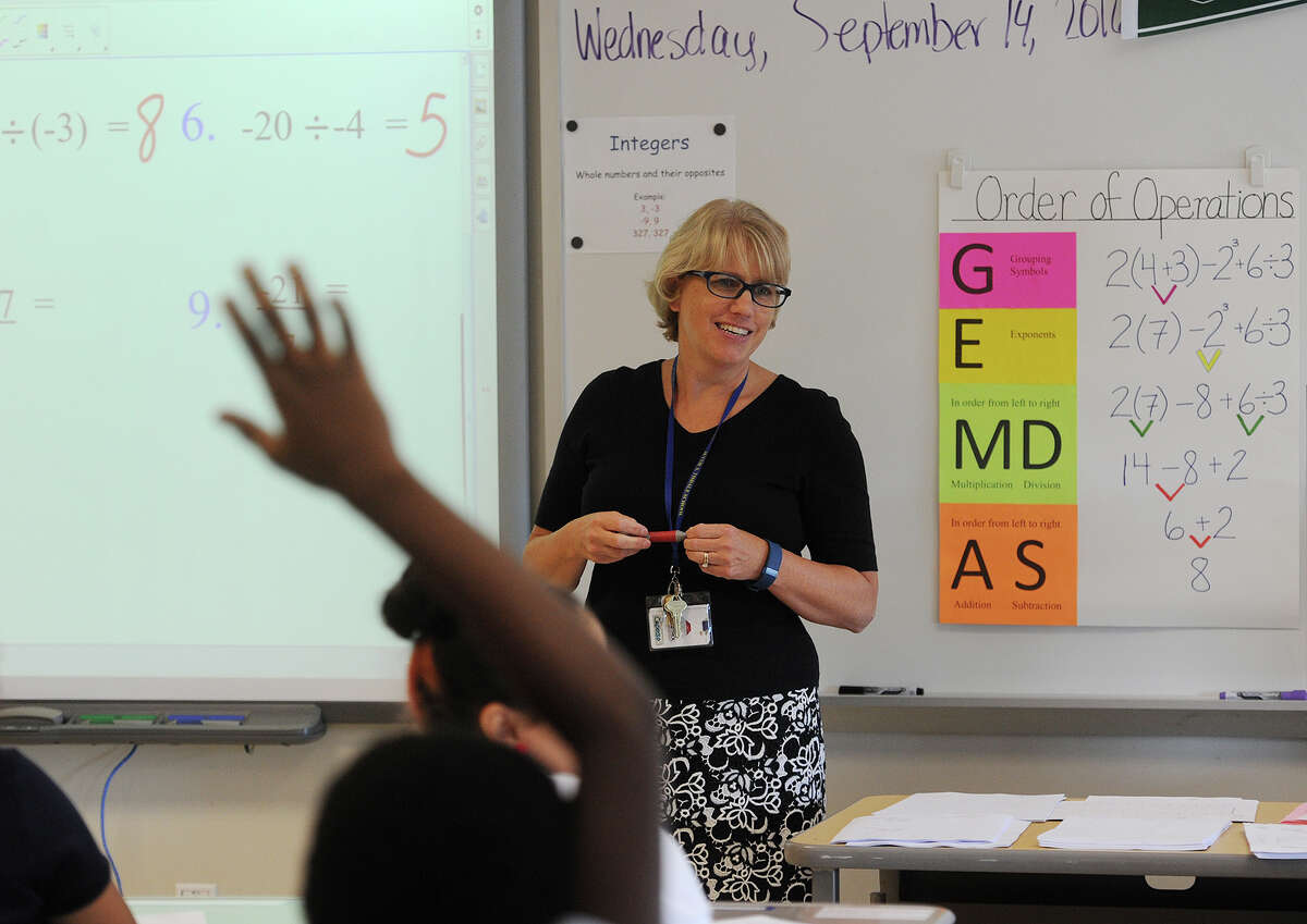 Schools nearby on the map, but miles apart