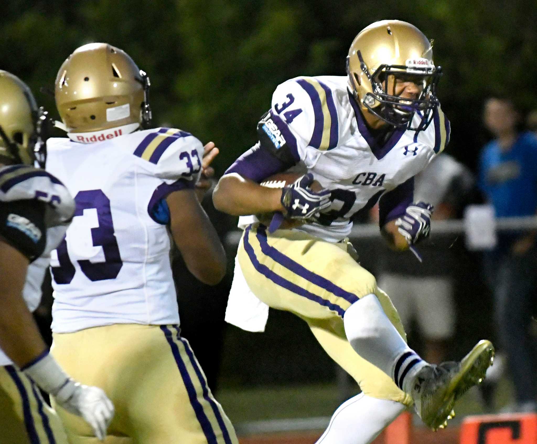 CBA football works hard to get past Saratoga