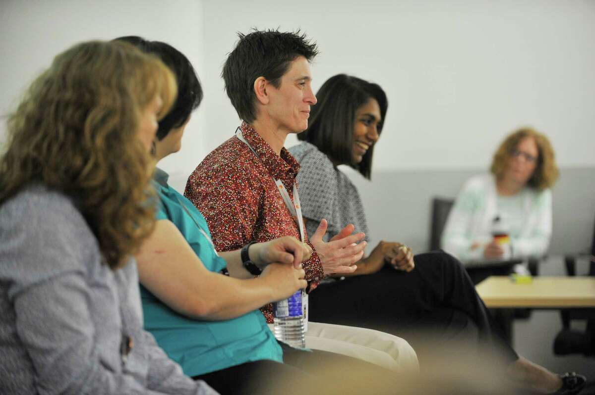 For women, the network connects more than jobs