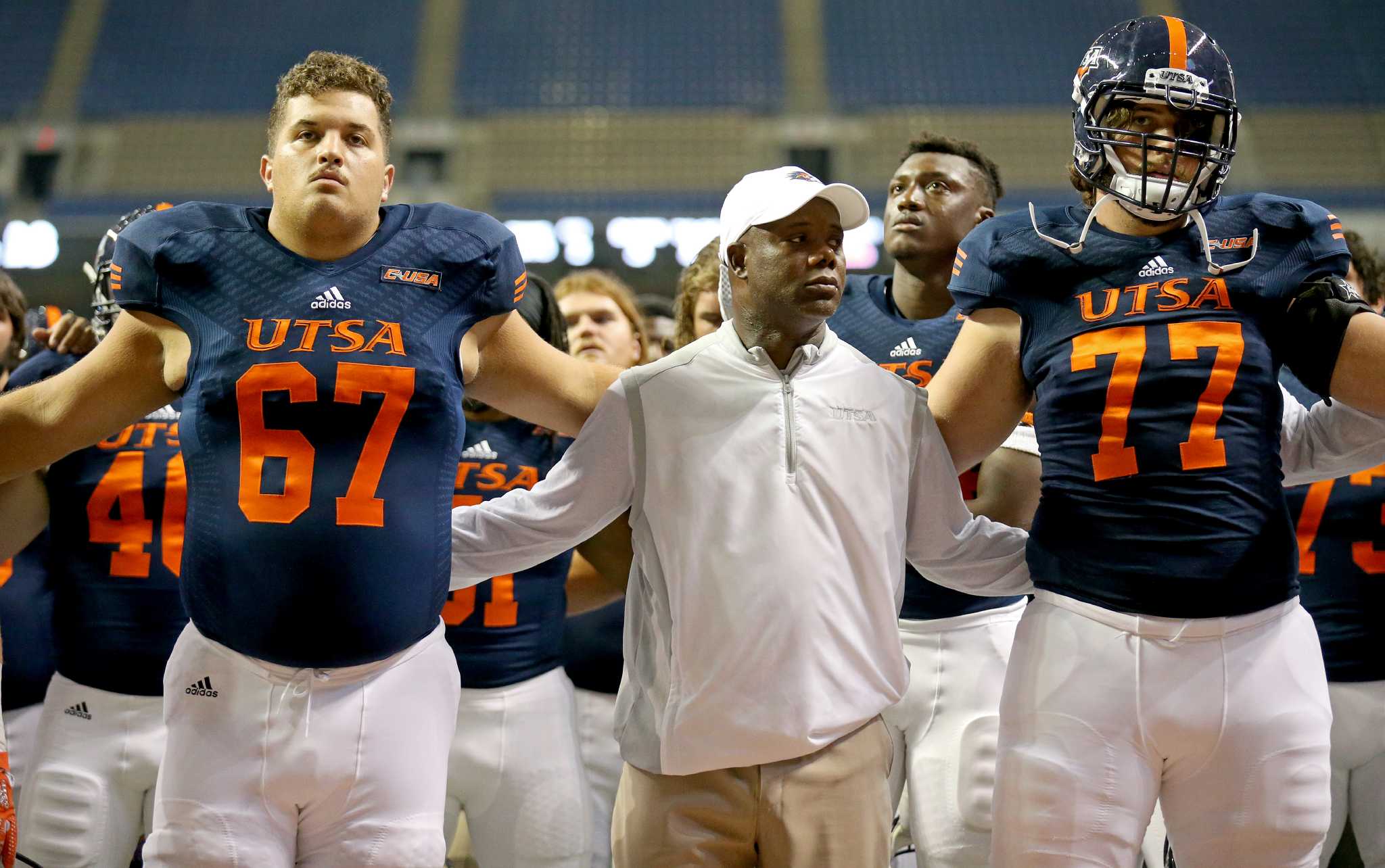 UTSA coach laments loss of lineman Kyle McKinney