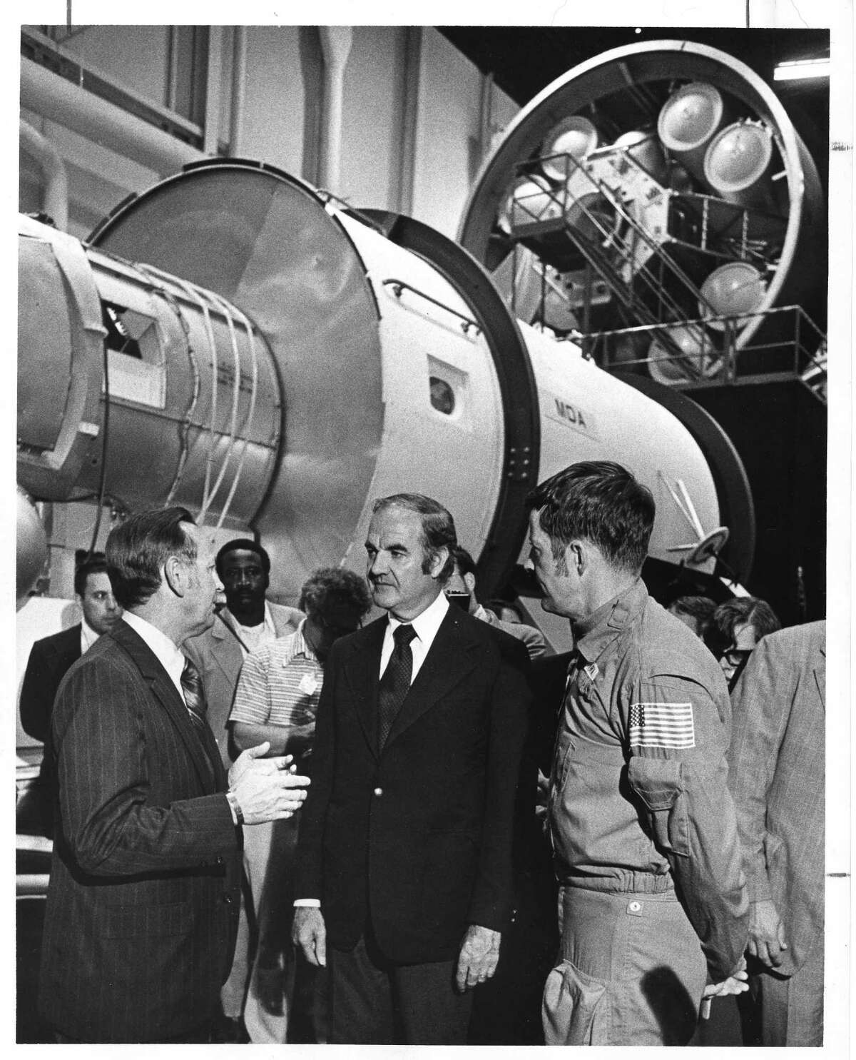 At Mission Control, Chris Kraft guided astronauts from launch to landing