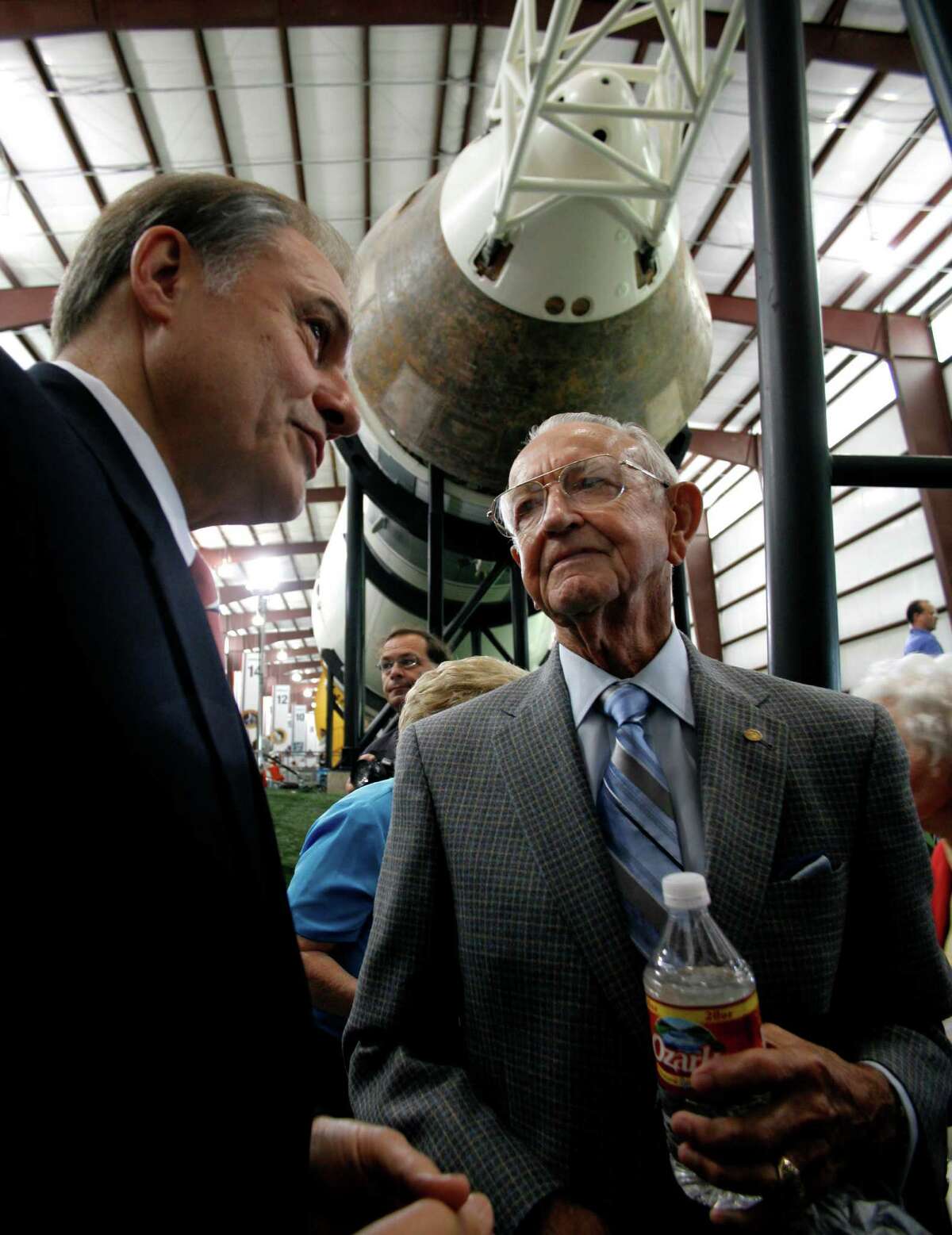 At Mission Control, Chris Kraft guided astronauts from launch to landing
