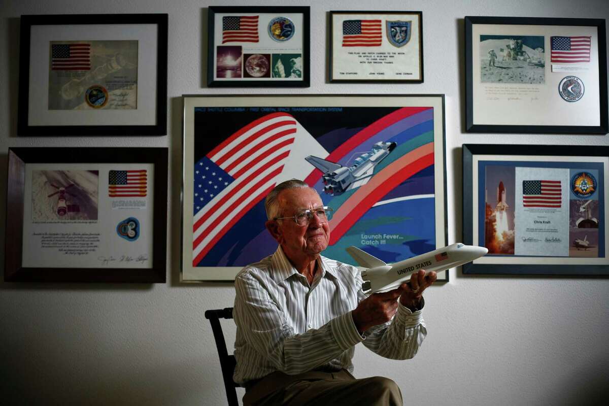 At Mission Control, Chris Kraft guided astronauts from launch to landing