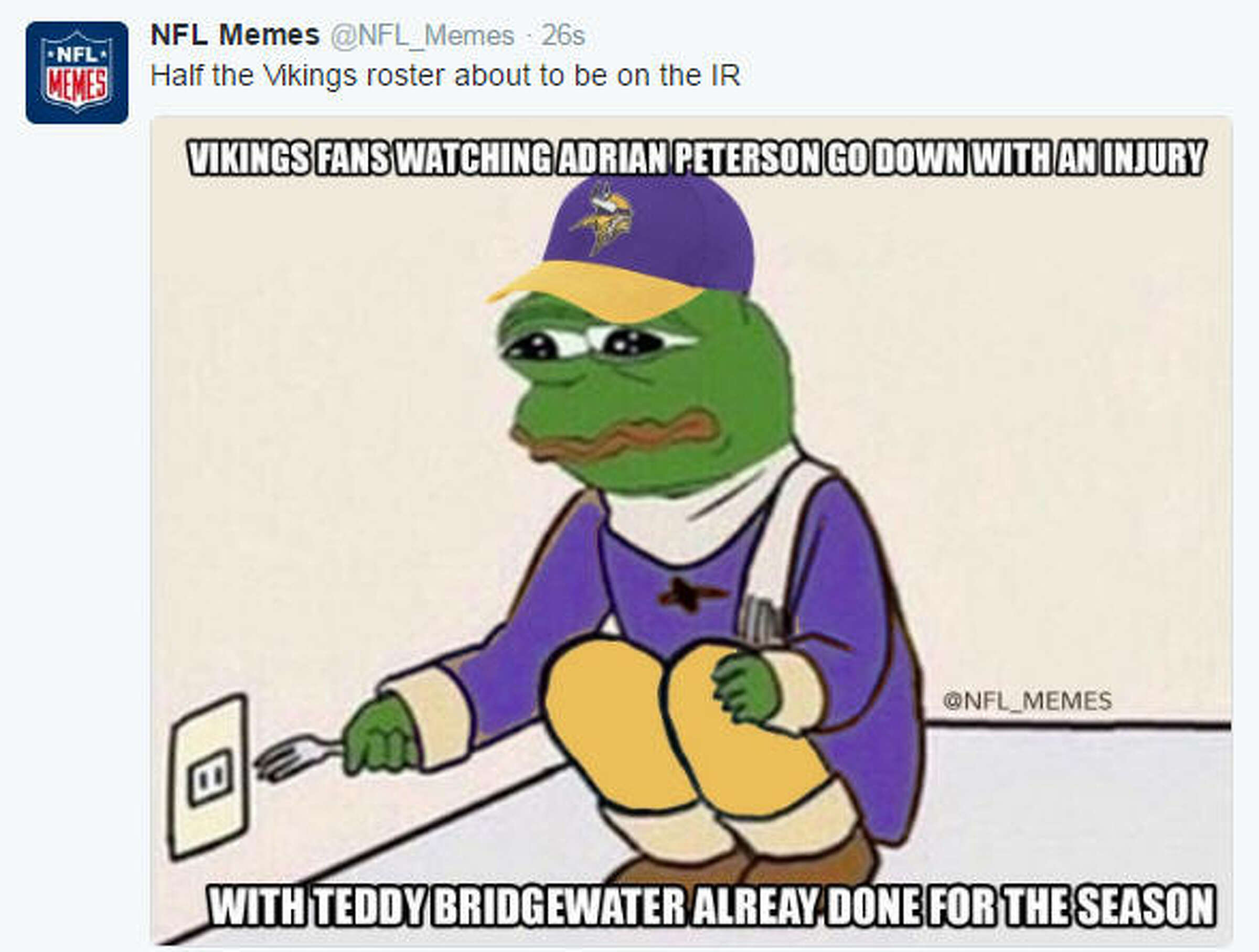 Check out the best NFL memes from Week 2