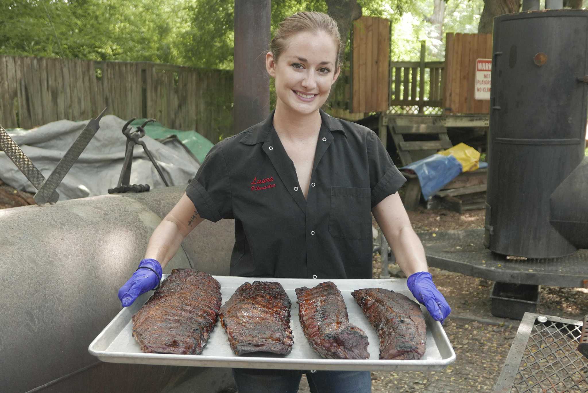 One of Texas’ two female pitmasters plies her trade at S.A.’s Two Bros.