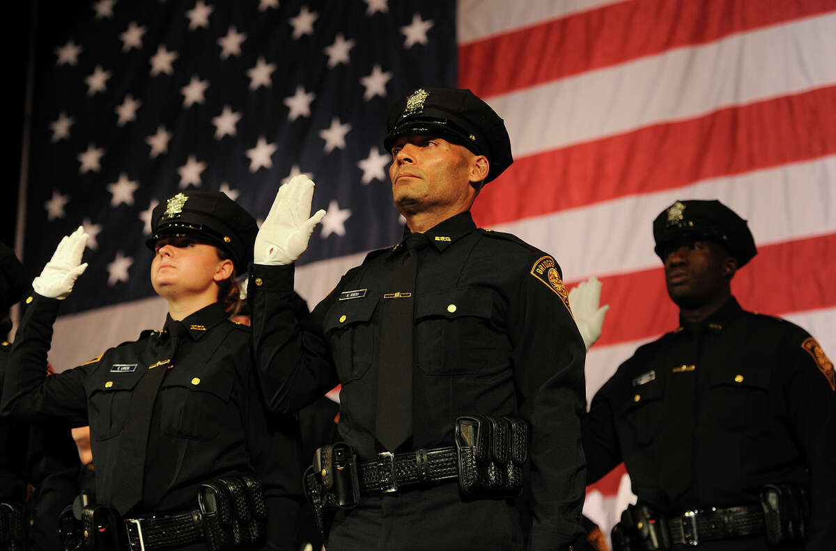 New class of Bridgeport police officers sworn in