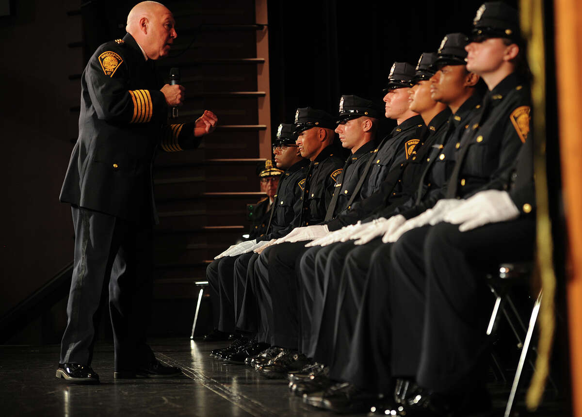 New class of Bridgeport police officers sworn in
