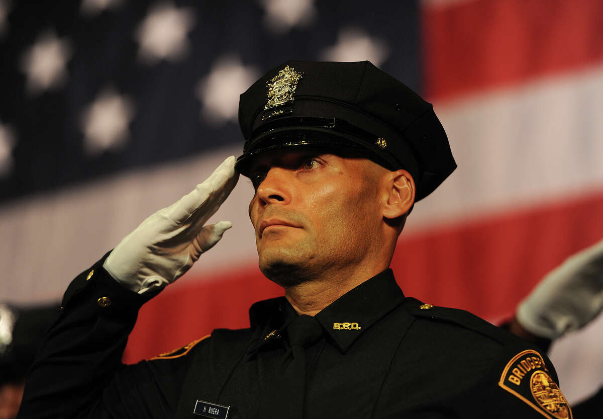 New class of Bridgeport police officers sworn in
