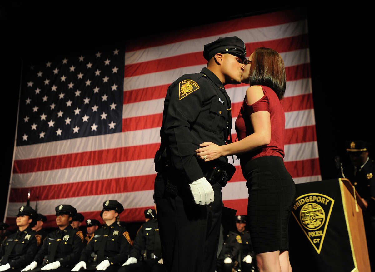 New class of Bridgeport police officers sworn in