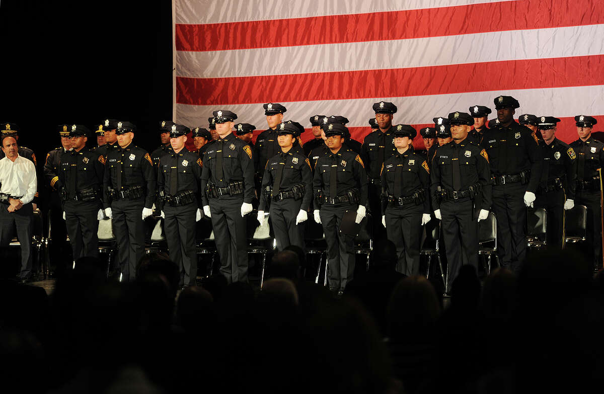 New class of Bridgeport police officers sworn in