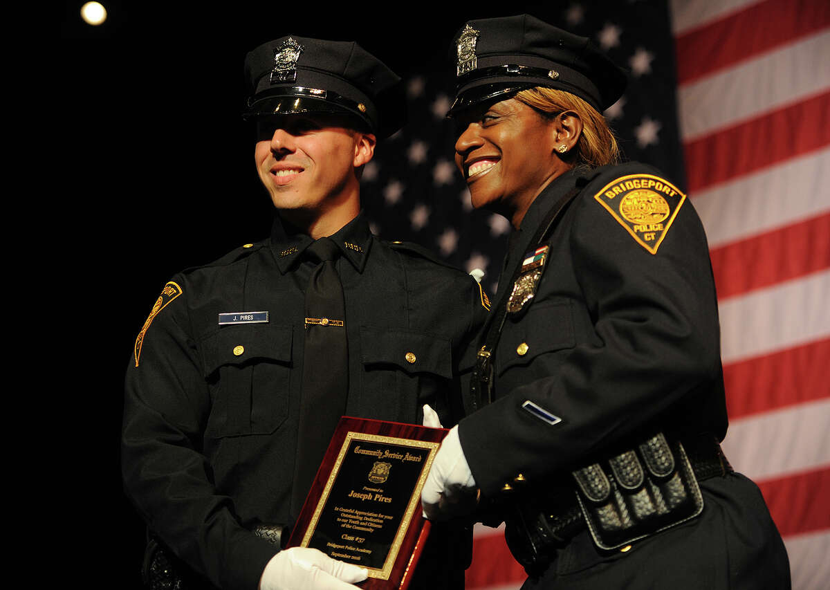New class of Bridgeport police officers sworn in