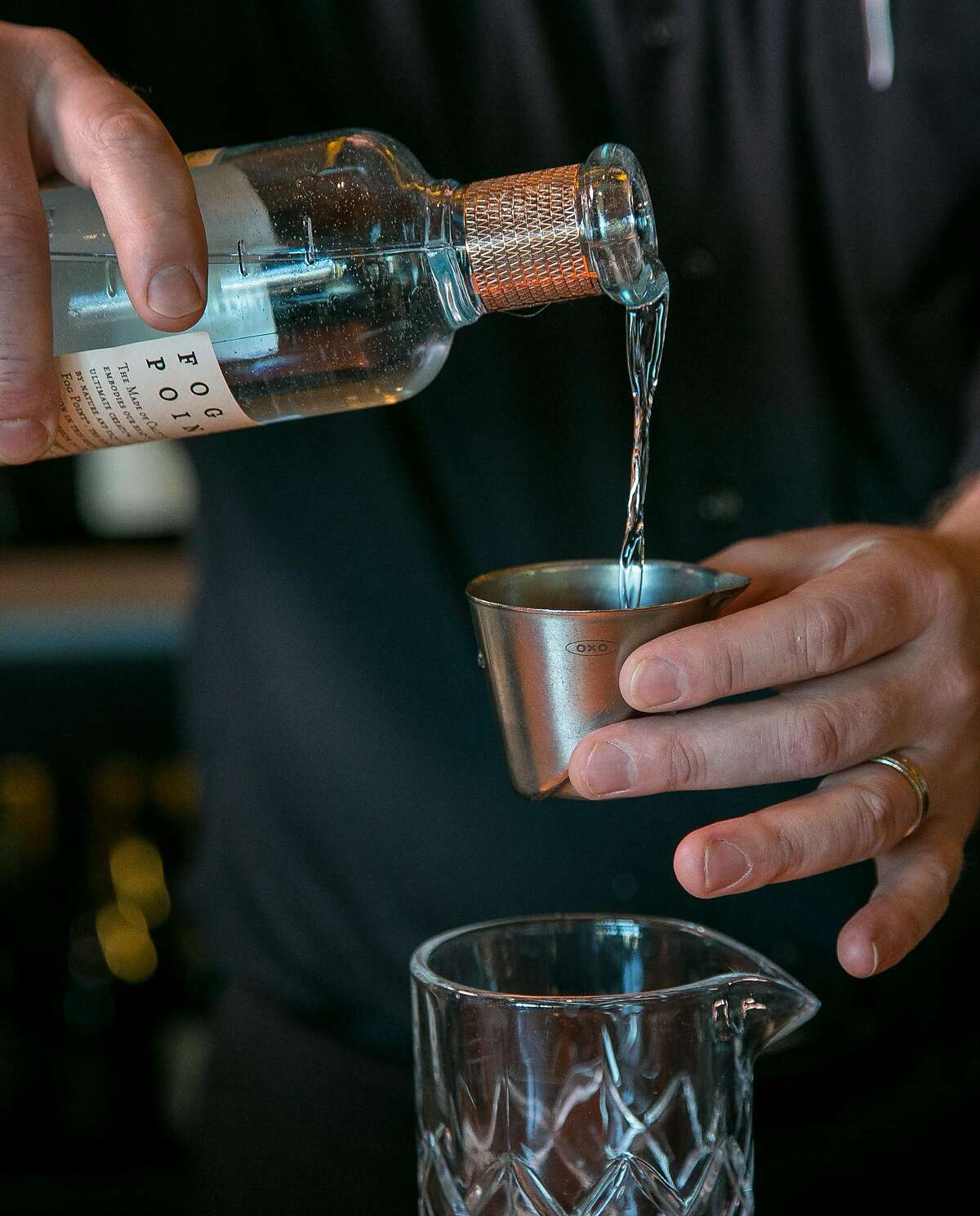 Tasting Epic’s $43 martini made with San Francisco fog