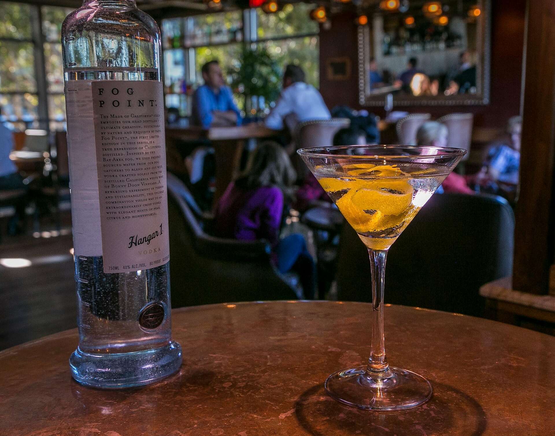 Tasting Epic’s $43 martini made with San Francisco fog