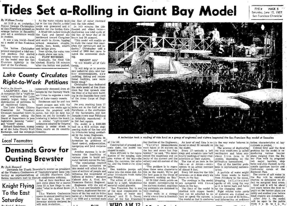 How a giant model of SF Bay helped science in Sausalito
