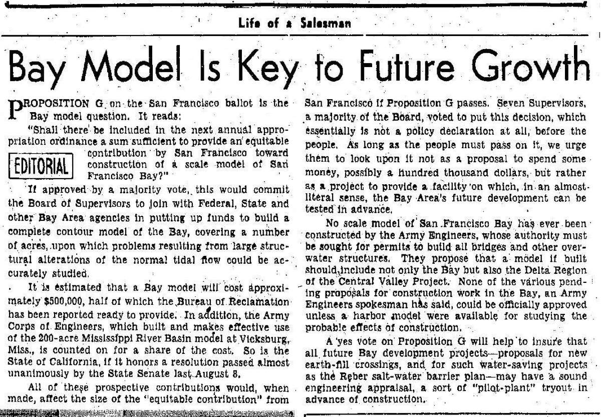 How a giant model of SF Bay helped science in Sausalito