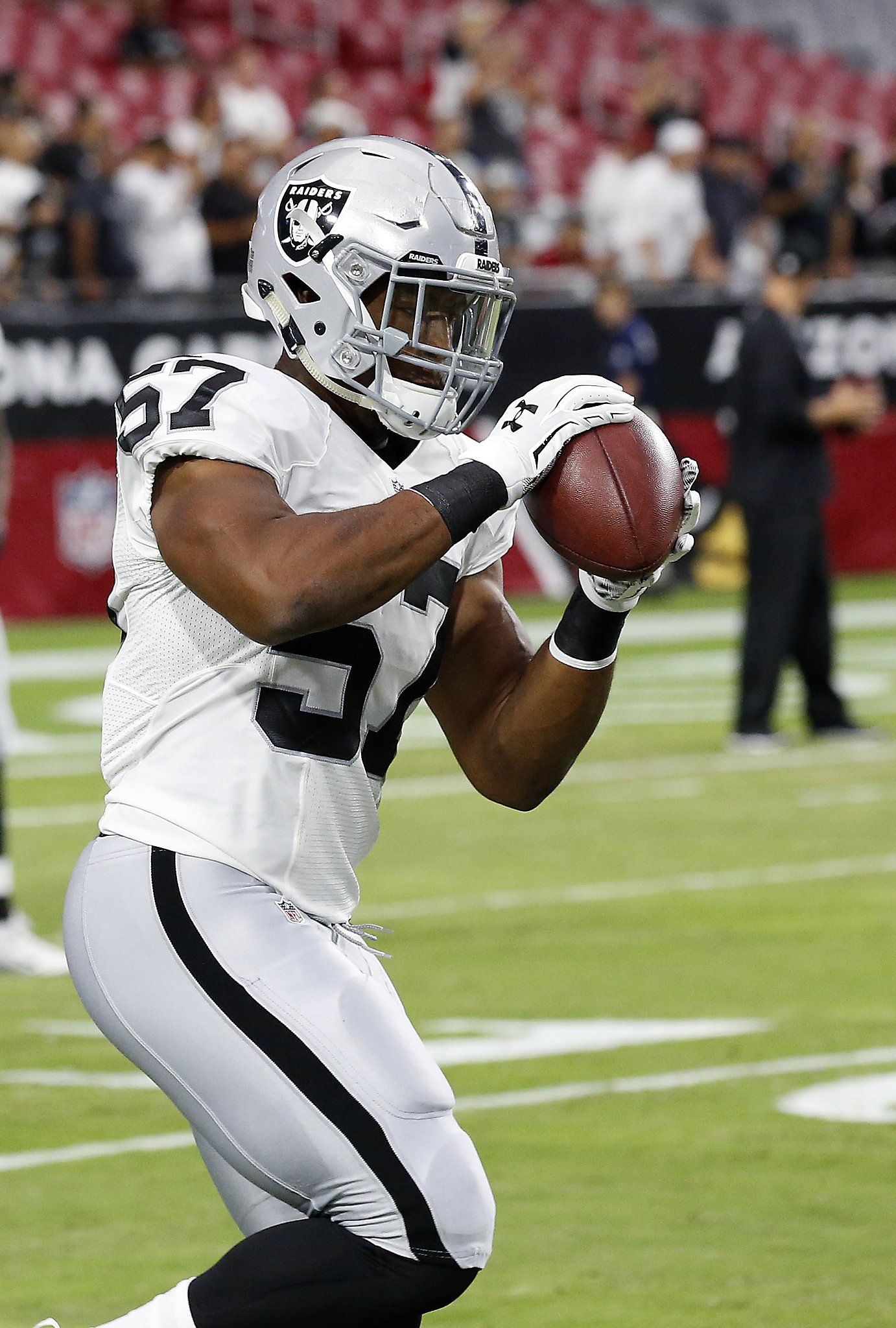 Raiders rookie Cory James the ‘next man up’