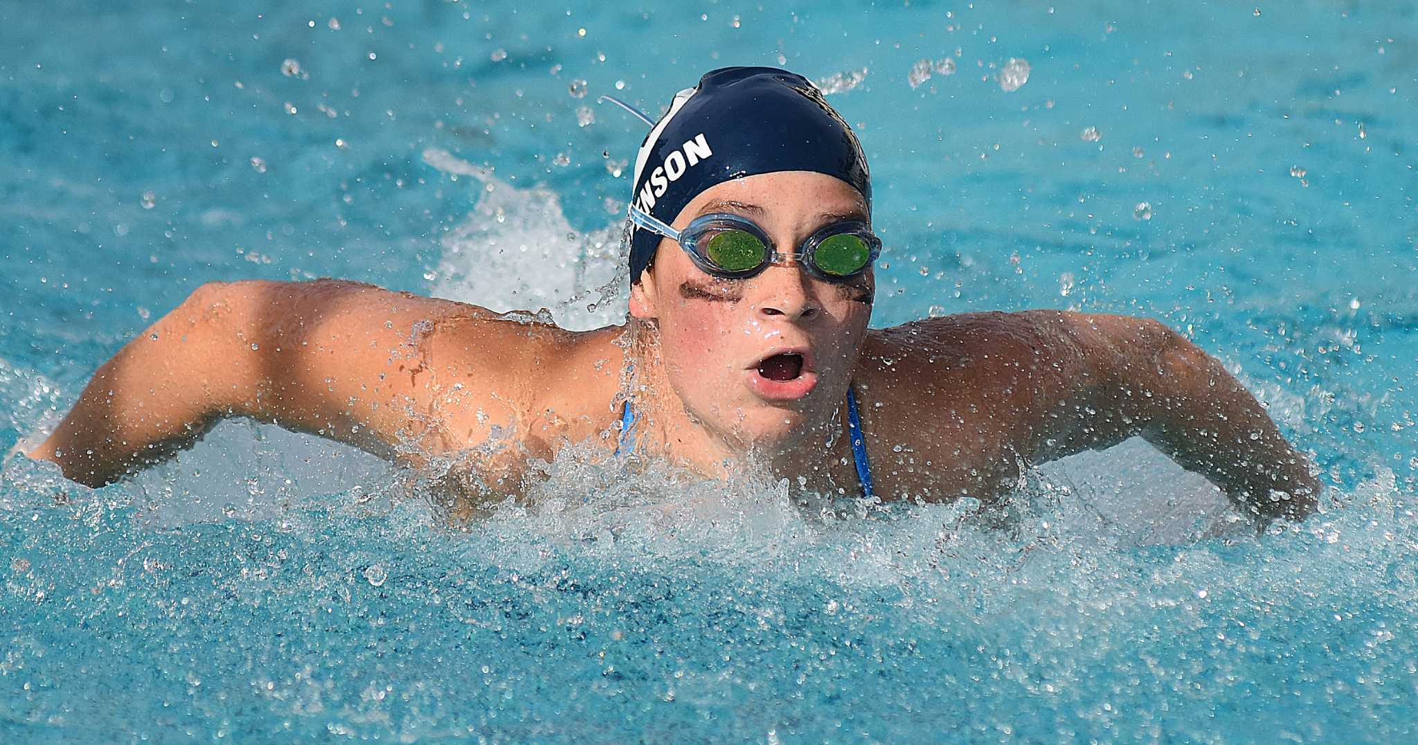 Wilton holds off Trumbull in girls swimming
