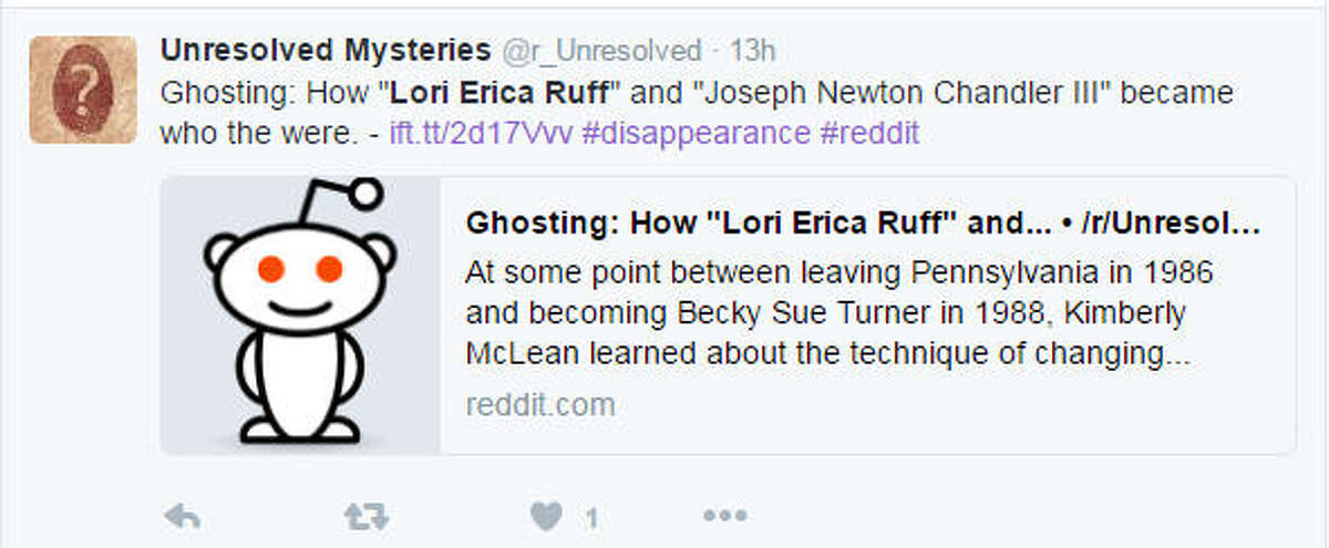 Mystery woman: After 30 years and a suicide, Lori Ruff's real identity ...