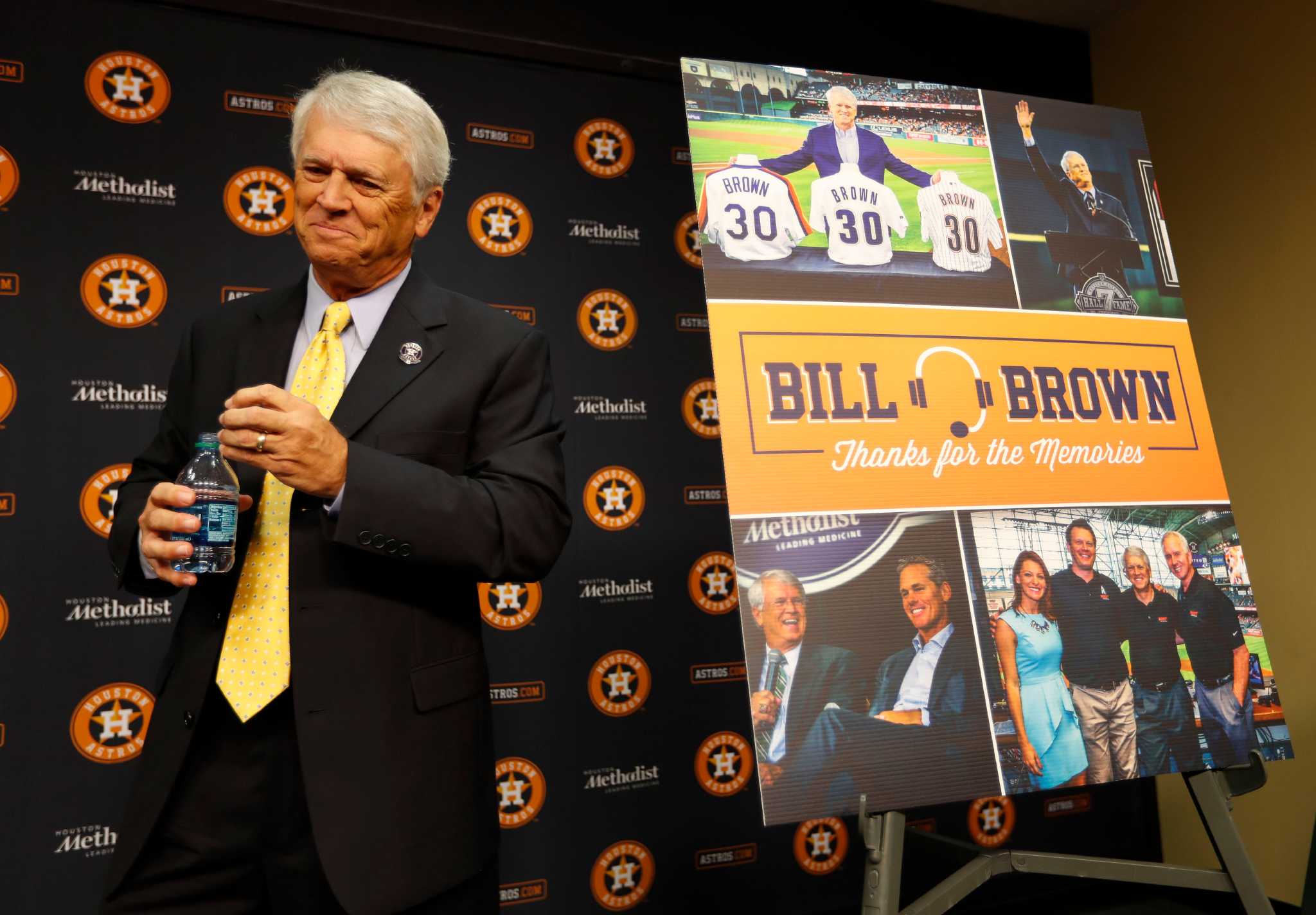 Bill Brown retiring after 30 years as Astros TV broadcaster