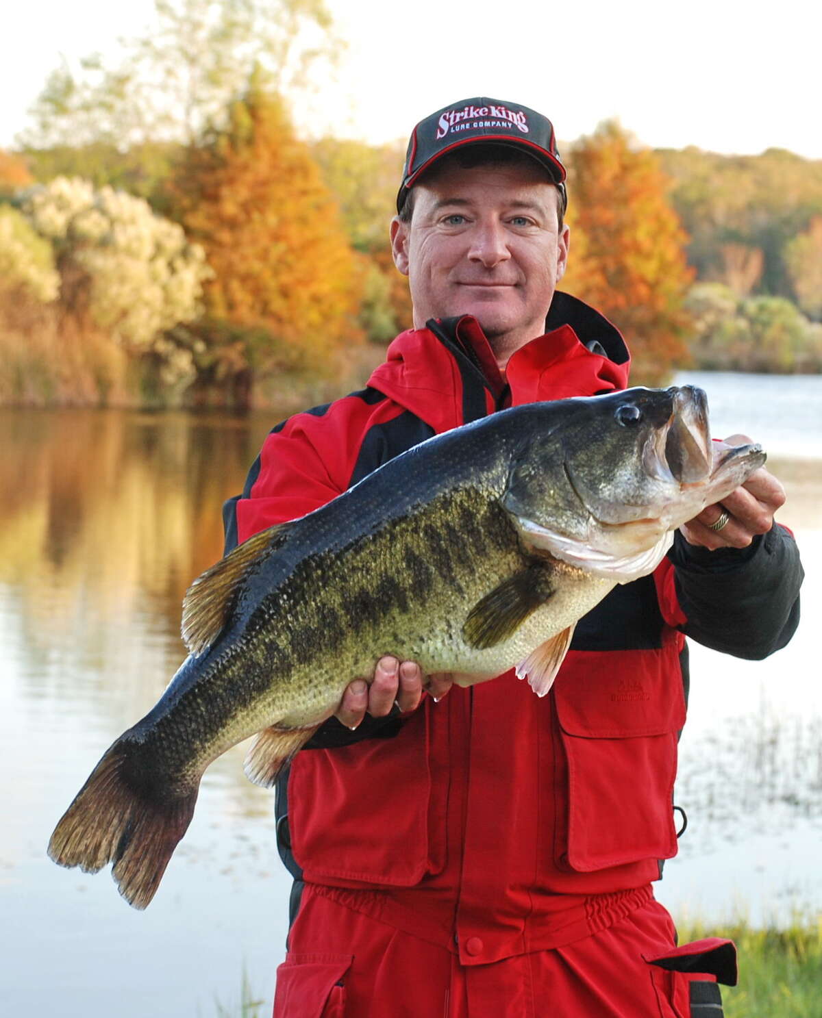 Photos of the biggest largemouth bass in Texas