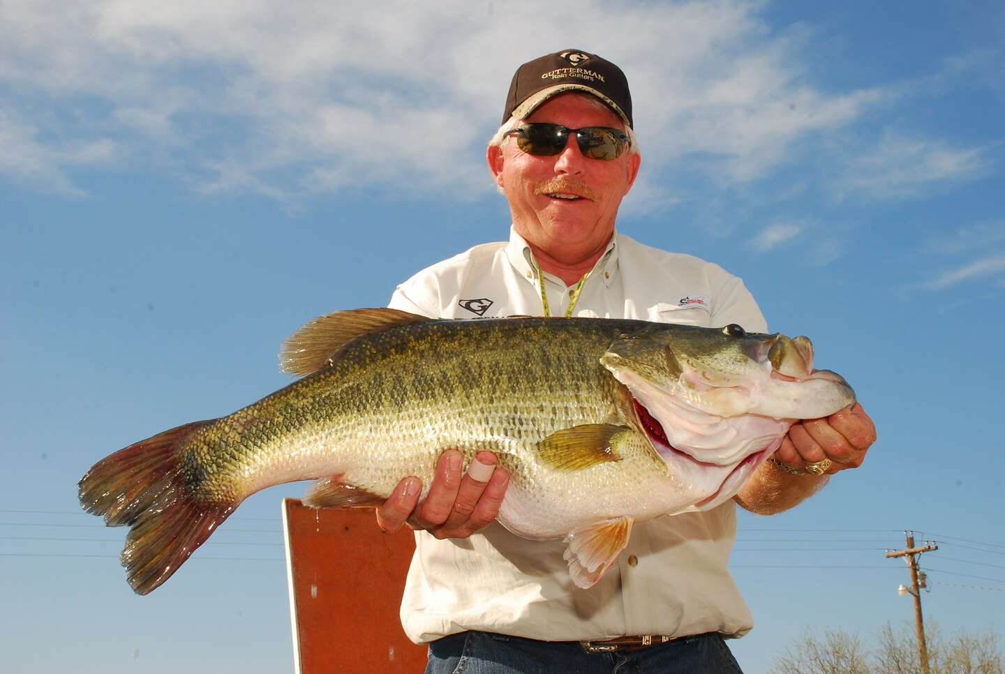 Photos of the biggest largemouth bass in Texas