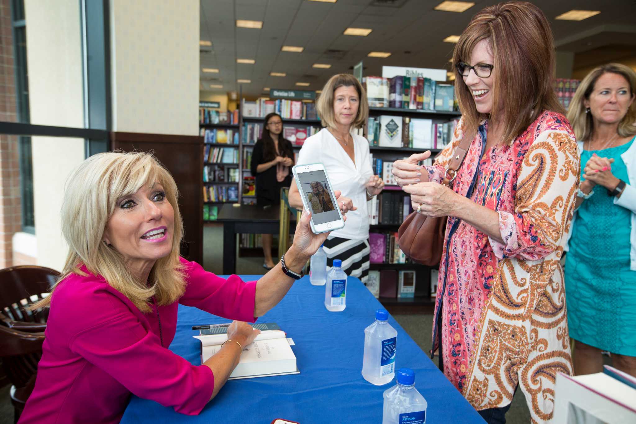 After decades of writing Bible studies, Beth Moore pens a novel