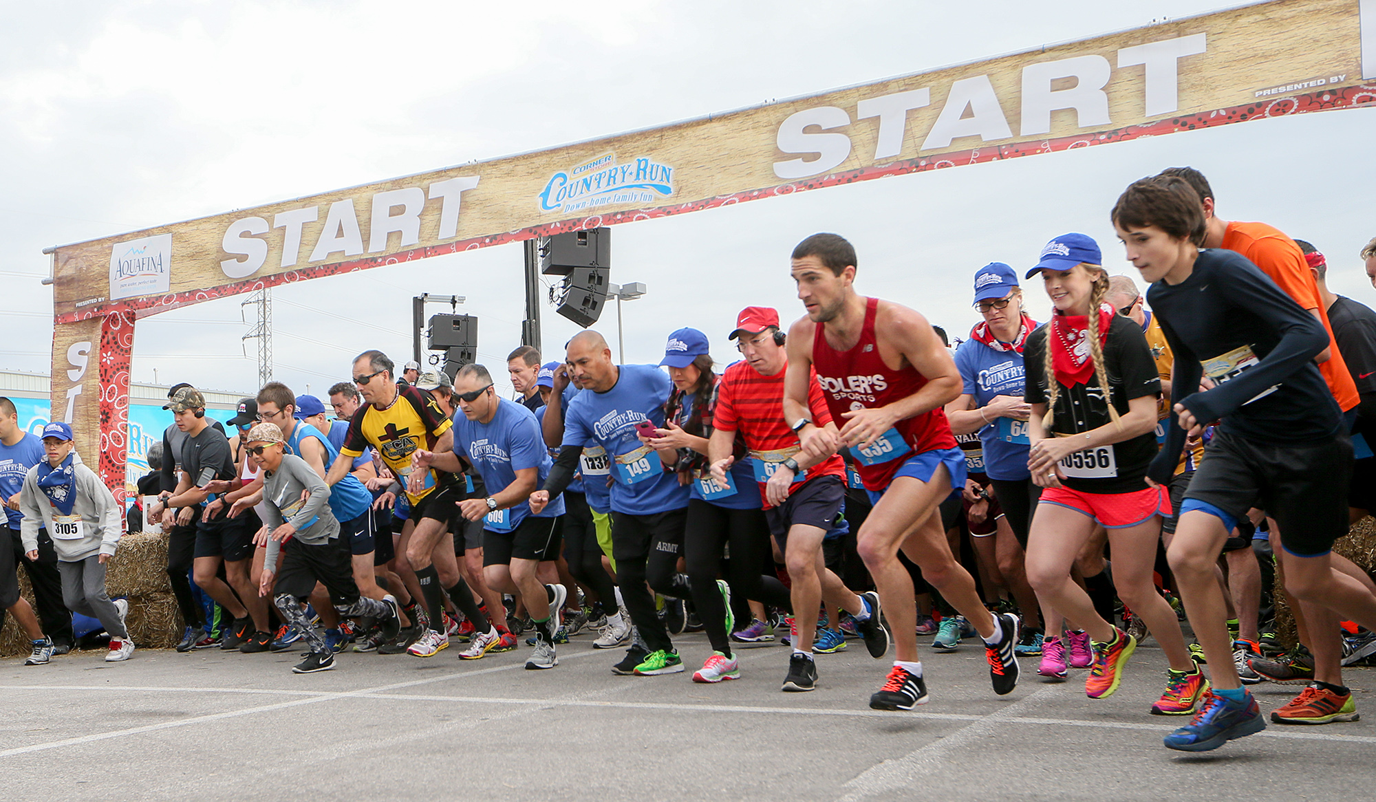 Running events in the S.A. area