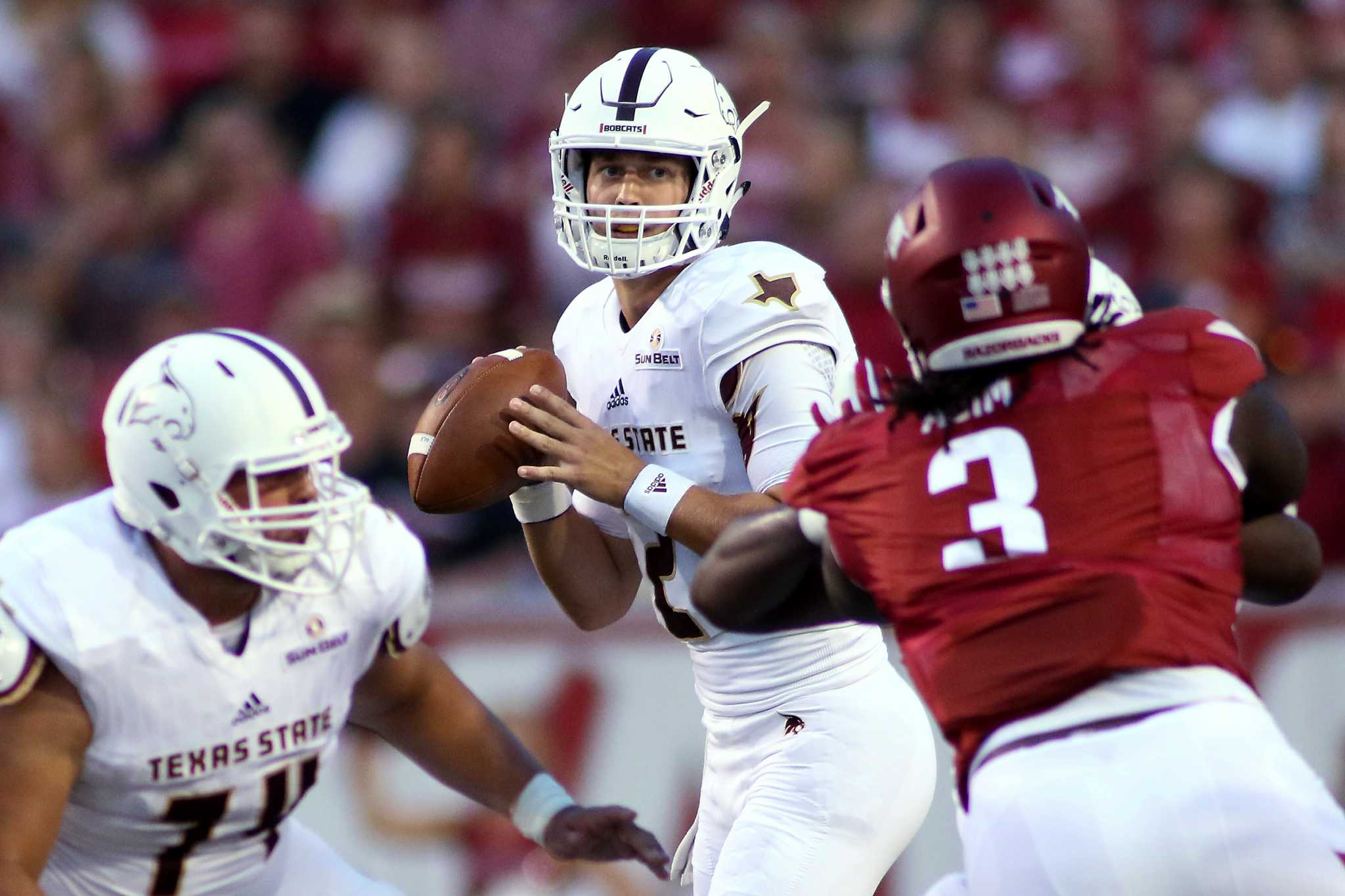 Texas State looks for improvement against No. 6 Houston
