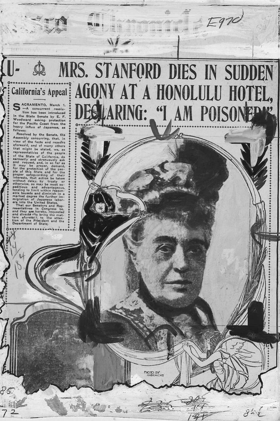 In 1905, someone murdered the founder of Stanford University. They've ...