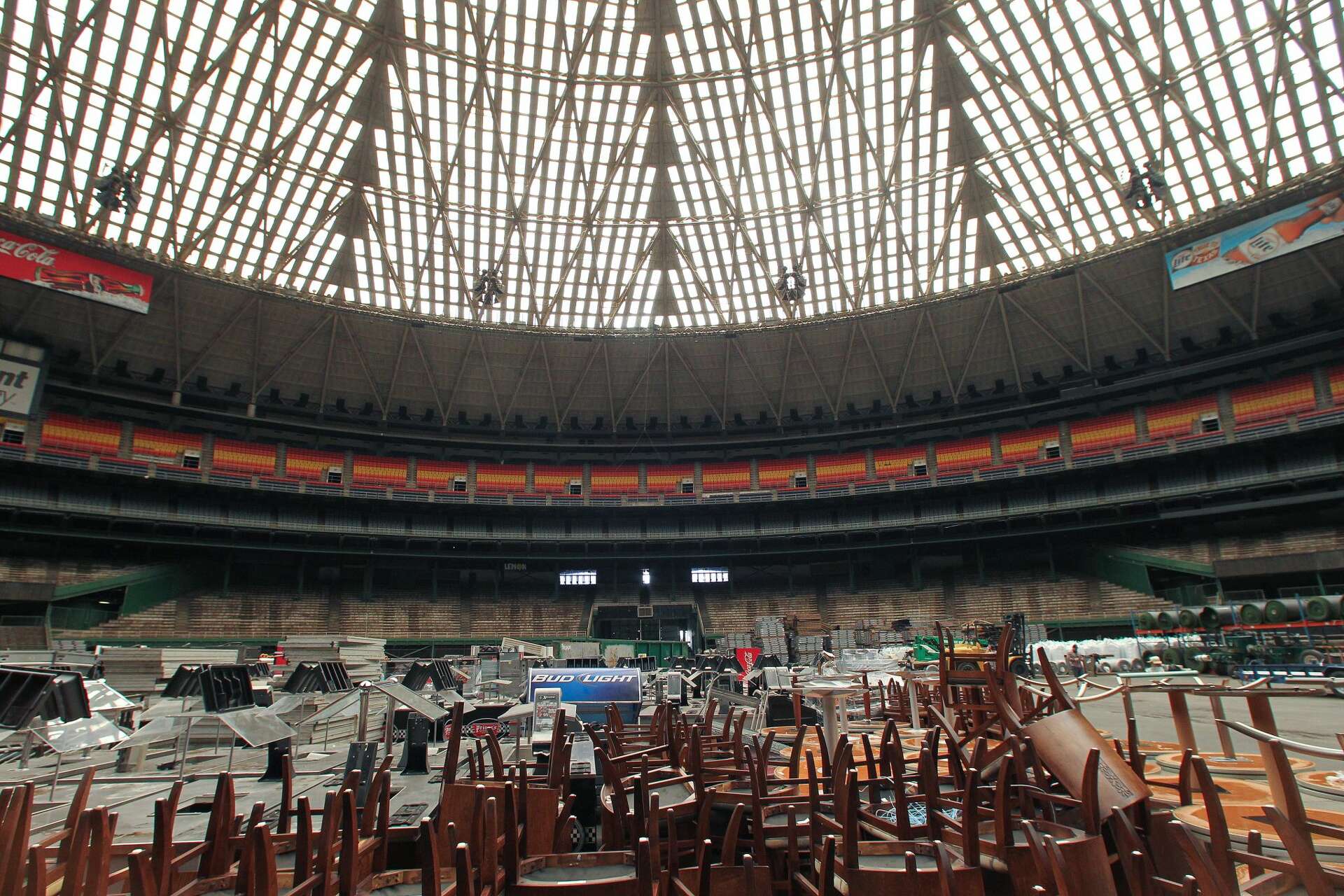 See what the inside of the Astrodome looks like today