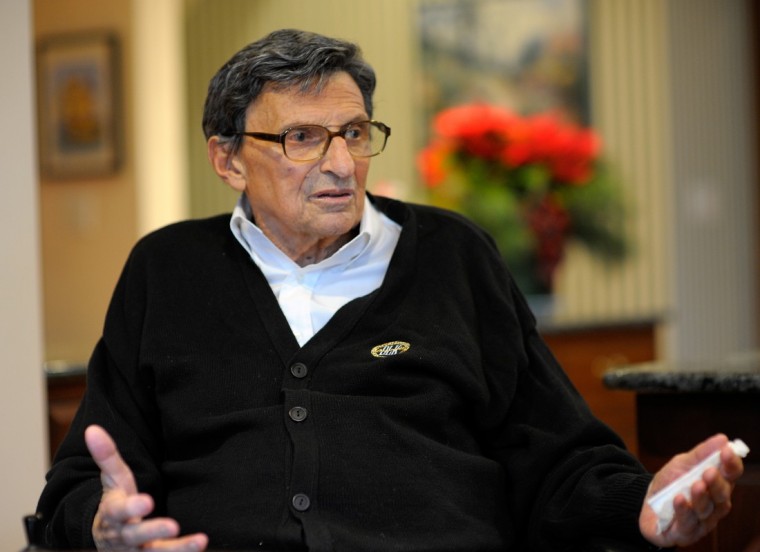 Paterno speaks for 1st time since firing