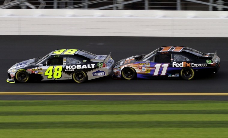 Speeds top 203 mph on Daytona’s newly repaved oval