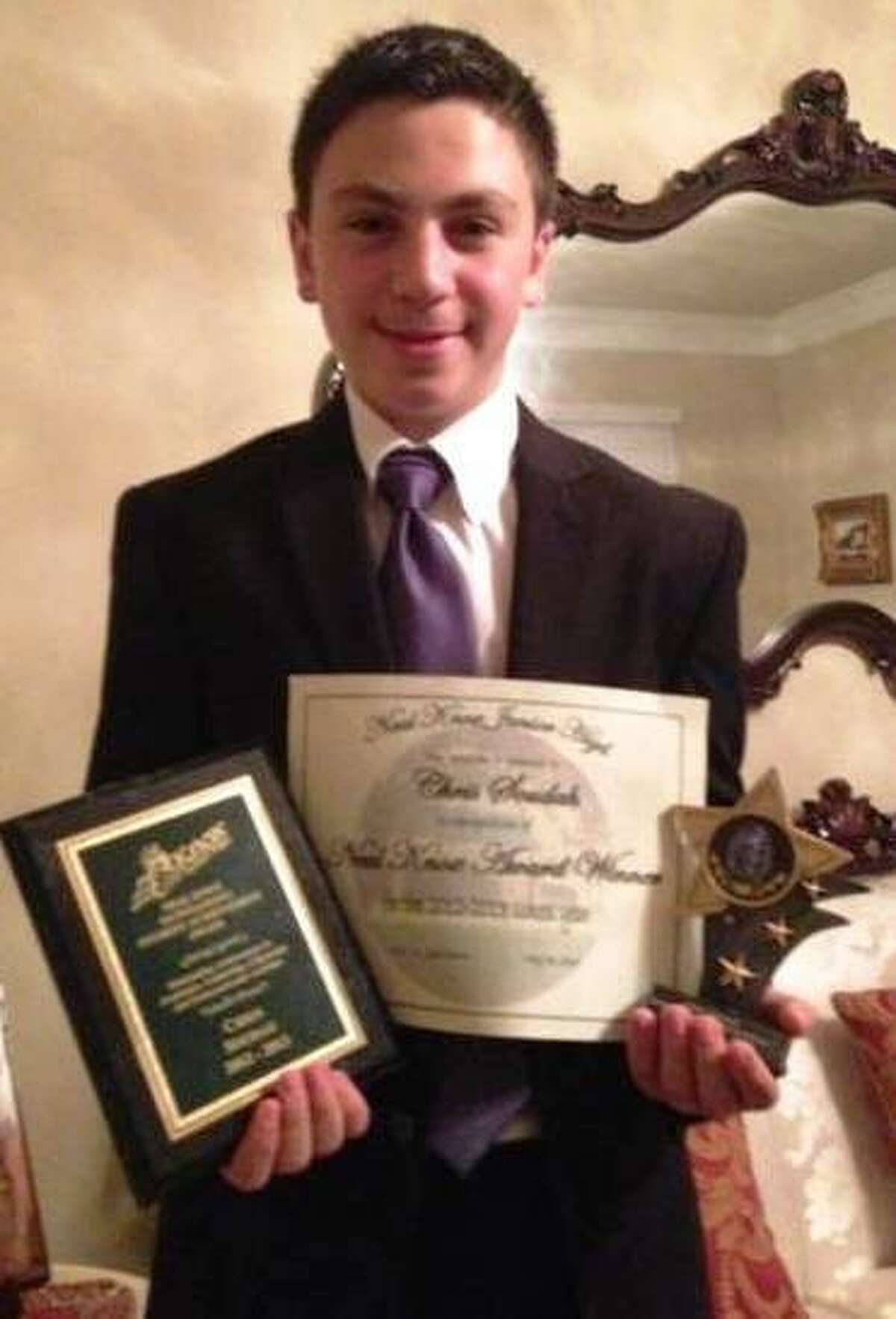 Knox JH student receives top honor