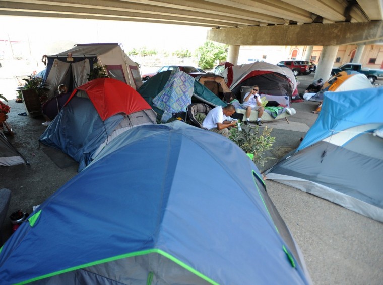 Tent city of homeless causing problems in Amarillo