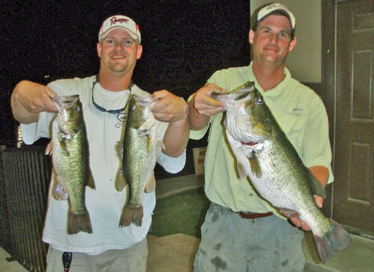 Fishing tournament results