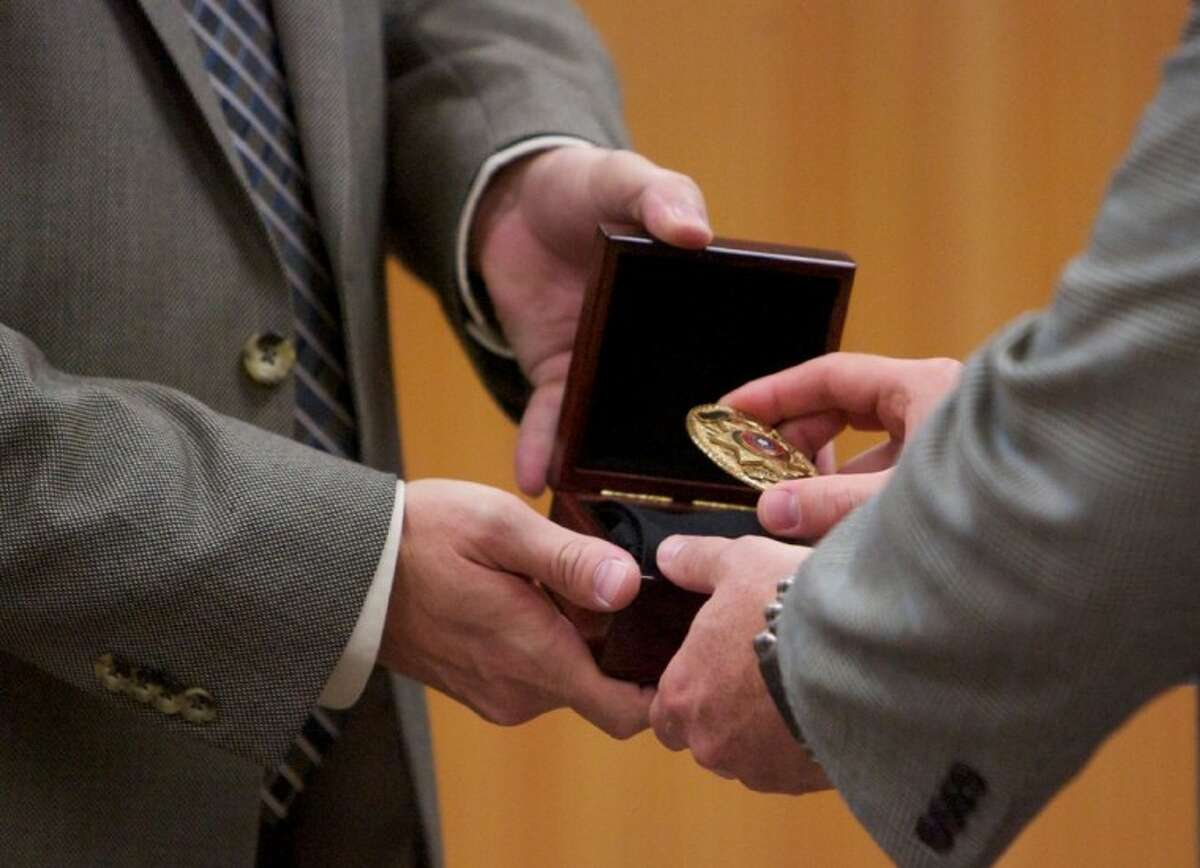 Gable takes oath as Precinct 3 Constable