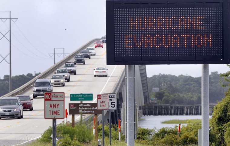 2 million ordered to leave as Irene takes aim