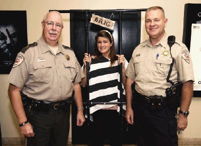 Dozens raise ‘bail’ in annual MDA Lock-Up fundraiser