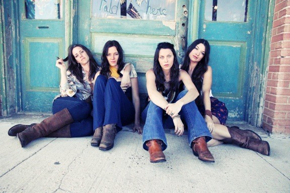 Ladies of The Trishas on the Willie B’s stage Saturday