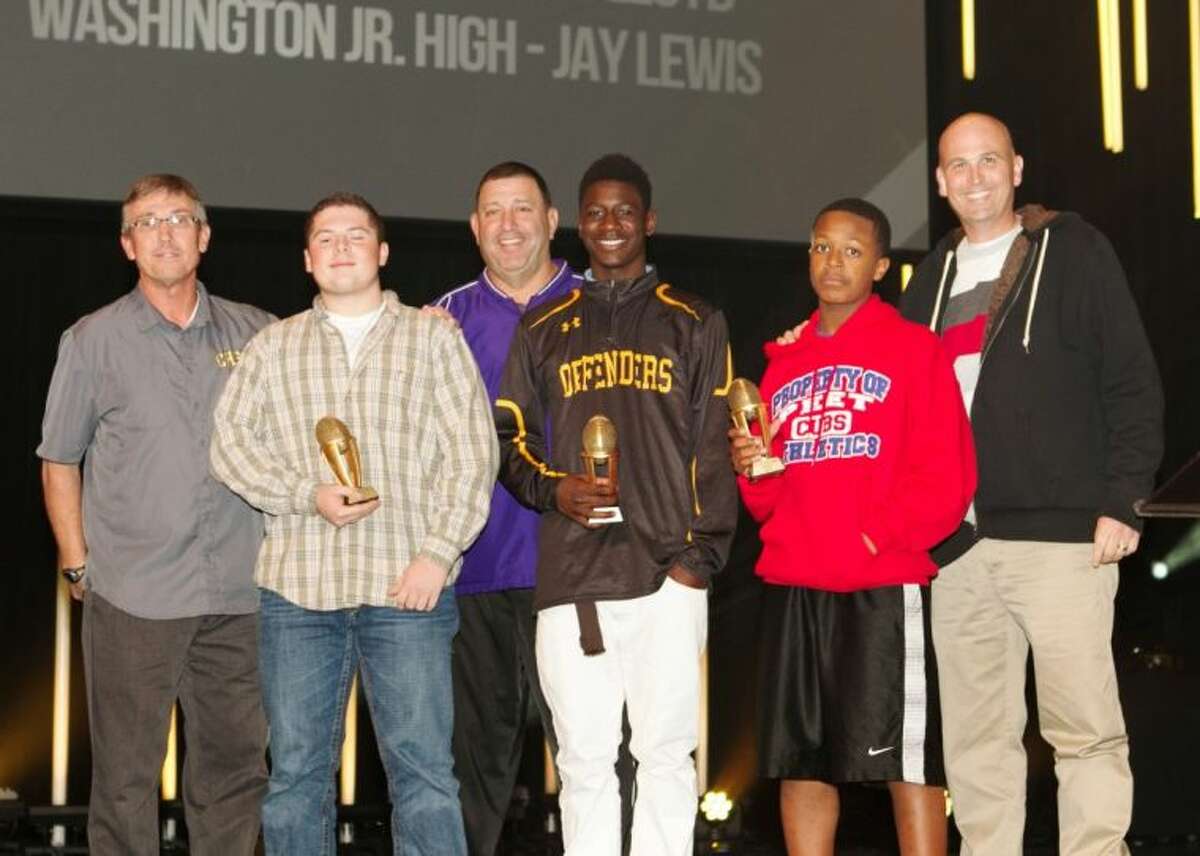 Football players honored at Hitman Awards Night