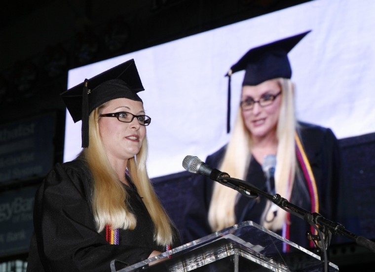 Willis’ Picklesimer serves as UHD commencement speaker