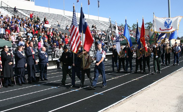 Conroe ISD students pay tribute to veterans Conroe ISD students pay tribute to veterans