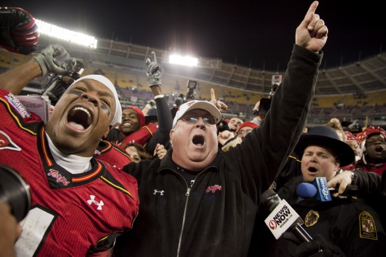 Maryland wins Military Bowl in Friedgen’s finale