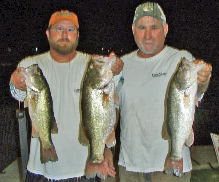 Fishing tournament results