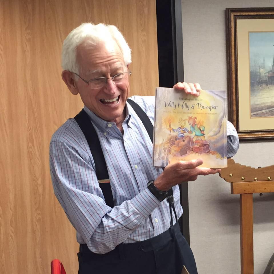 Philanthropist Jim Henry turned his tales into children’s books