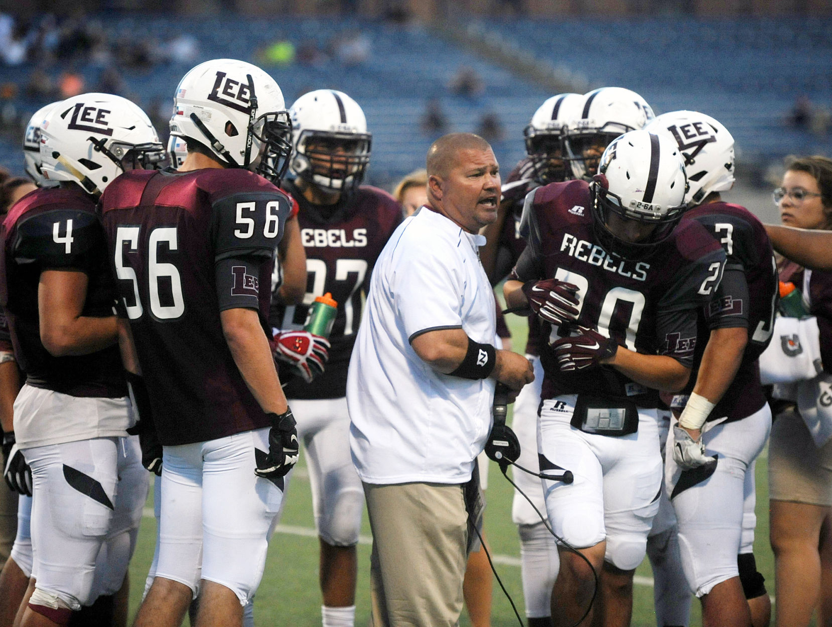 HS FOOTBALL: Lee opens fall practice with renewed sense of optimism