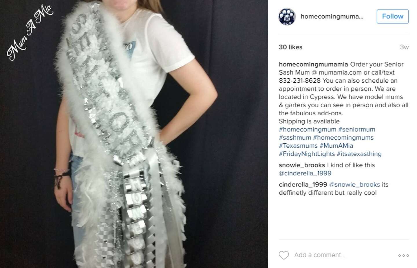 Homecoming tradition of mums becomes Texas-sized mania